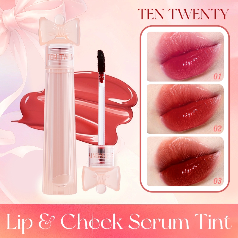 Pink bow-shaped lip gloss! Smooth and creamy texture, even for those ...