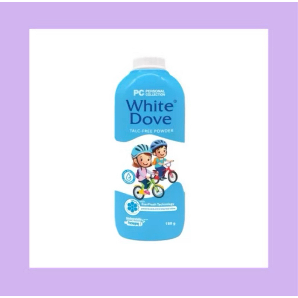 WHITE DOVE TALC-FREE POWDER 180G | Shopee Philippines