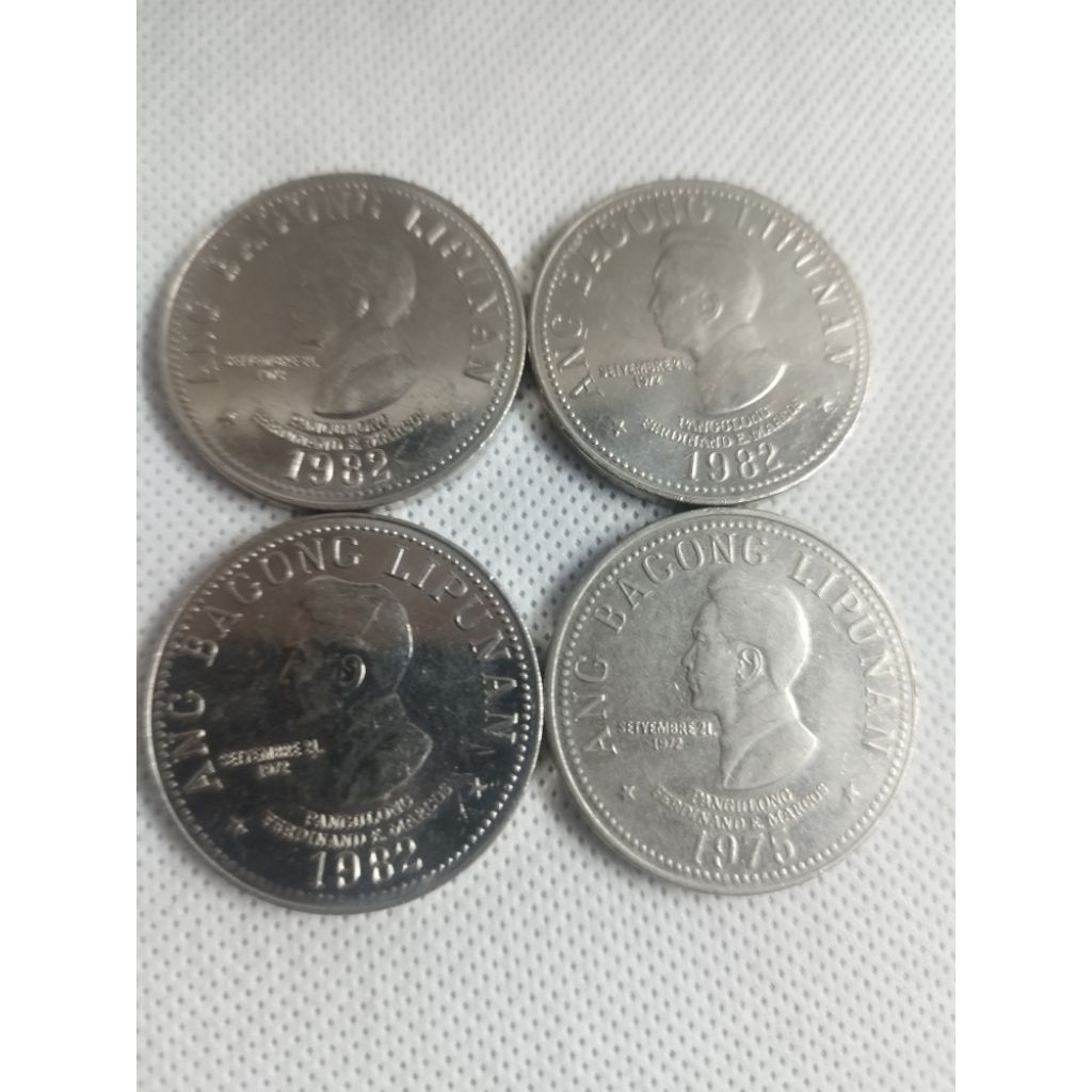 MARCOS HEAD 5 PISO COIN FOR EDUCATIONAL, COLLECTING AND DISPLAYING ...