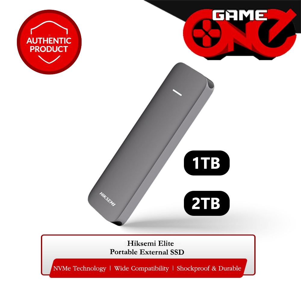 Hiksemi Elite 1TB | 2TB USB 3.2 Gen2x2 Portable External SSD | Shopee ...