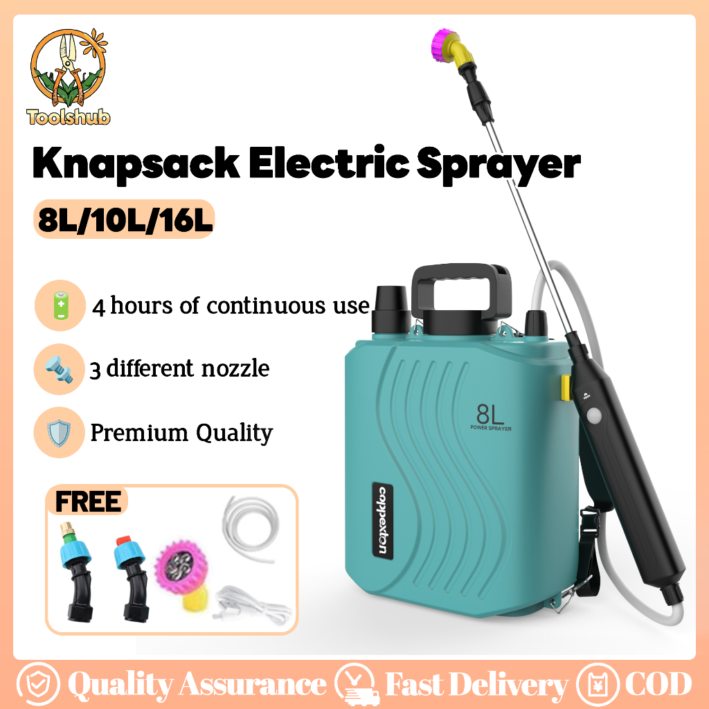 Agriculture Knapsack Electric Sprayer Rechargeable with Adjustable ...