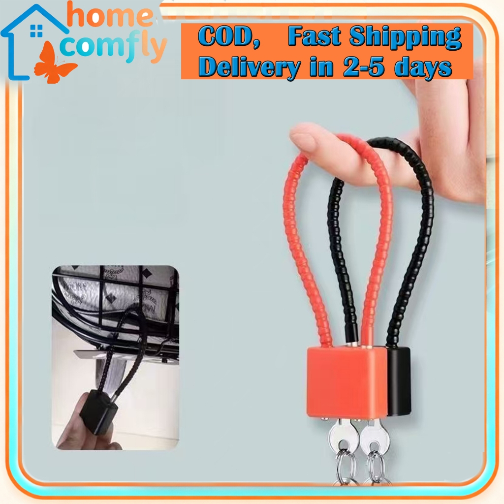 Steel Wire Rope Lock，Extended Shackle Steel Cable Padlock，Prying ...
