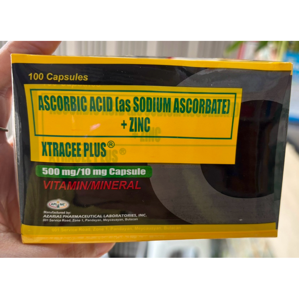 SODIUM ASCORBATE+ZINC CAPSULE (XTRACEE PLUS) | Shopee Philippines