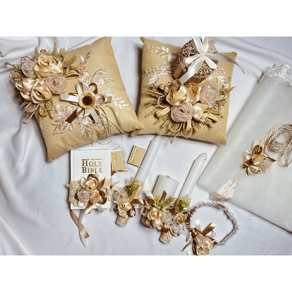 Wedding essentials set Rustic wedding accessories Wedding ceremony ...