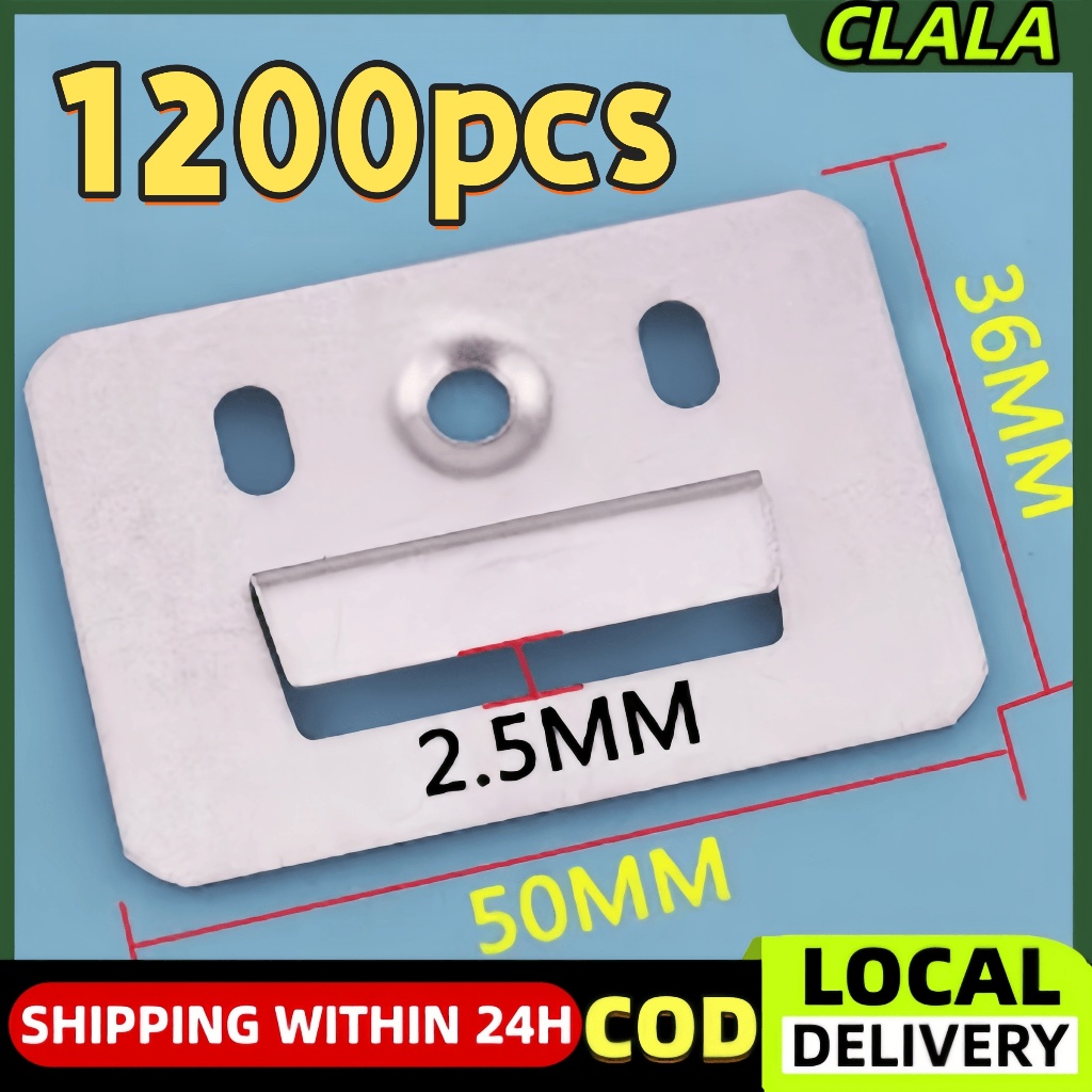200pcs Wall Cladding Clip/Wpc Wall Fluted Panel Clip/fluted panel clip ...