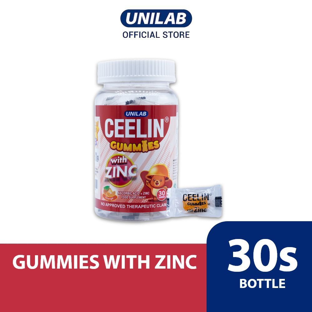 Ceelin Gummies with Zinc 30s Bottle | Shopee Philippines