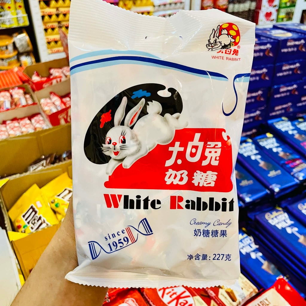 White Rabbit Candy Original Authentic Edible Rice Paper 227g | Shopee ...