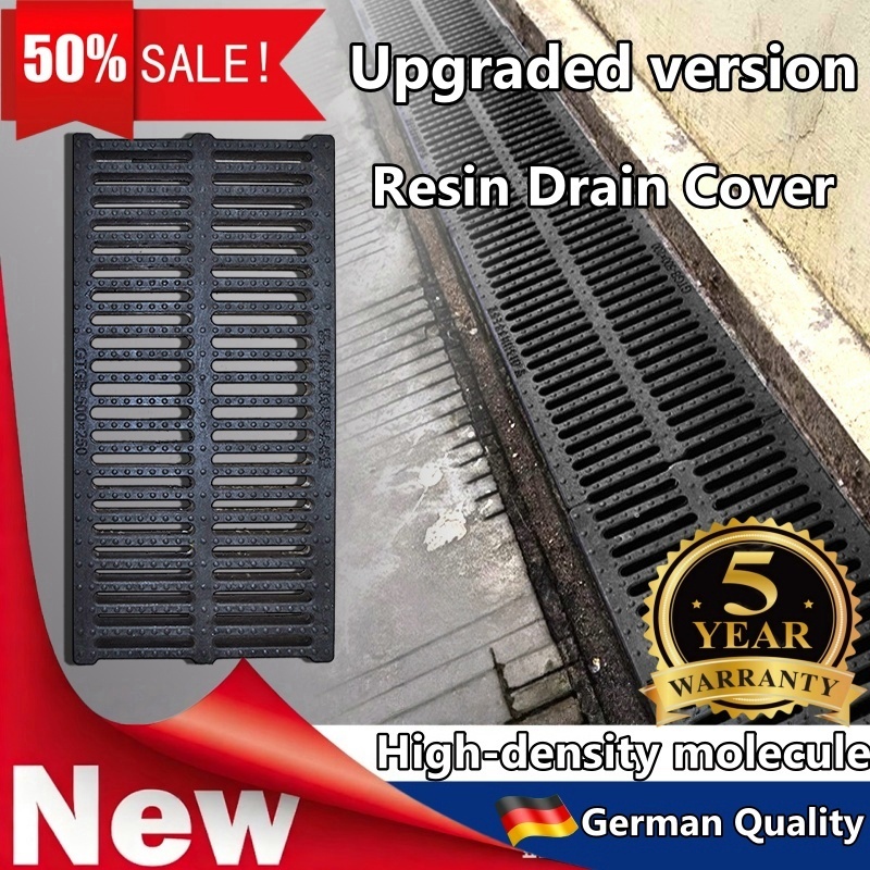 Resin Drain Cover Weatherproof UV Resistant Plastic Grate for Outdoor ...