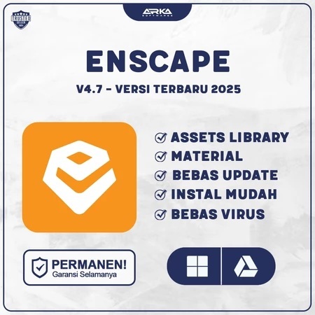 Enscape 2026 v4.12.0 + Assets Library Offline Permanen | Shopee Philippines