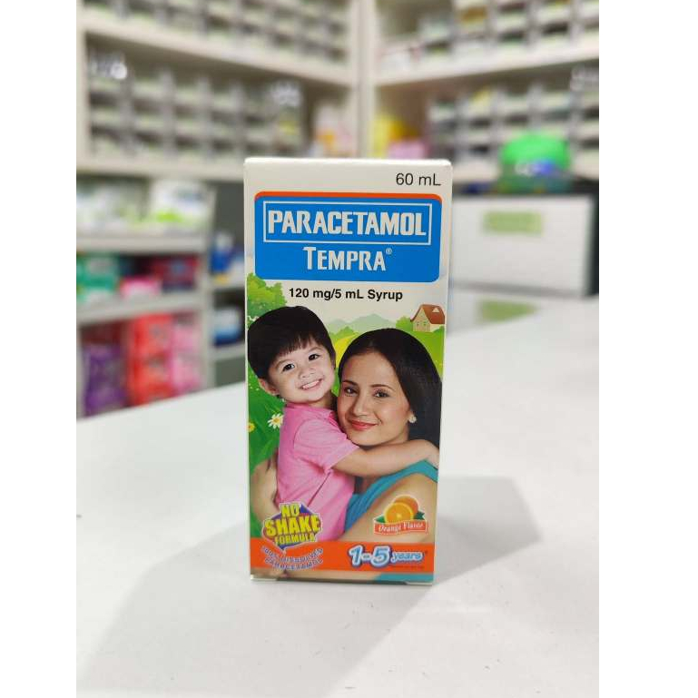 TEMPRA SYRUP 1-5 YEARS OLD (FEVER RELIEF FOR KIDS) | Shopee Philippines
