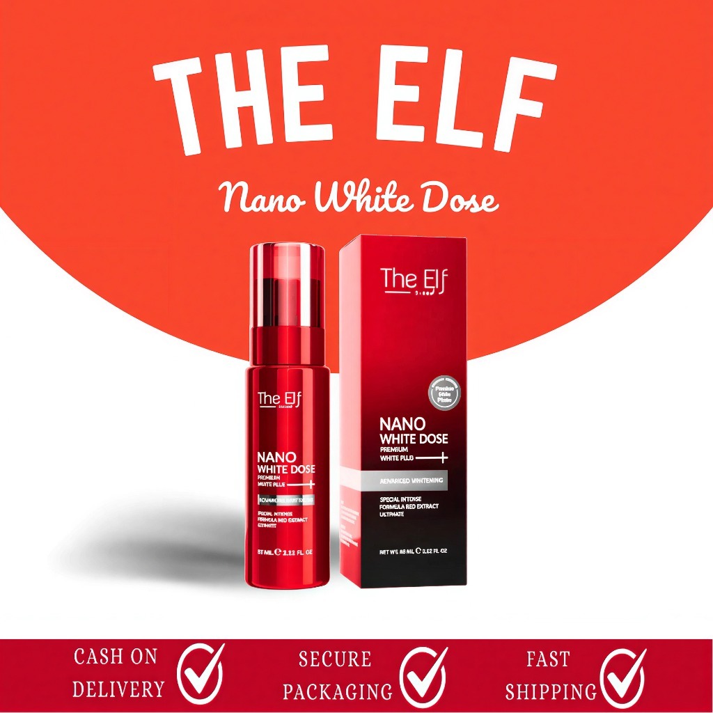 THE ELF Nano White Dose Premium White Serum Whitening Hydrates Face ...