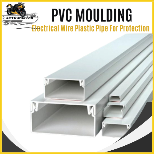 AUTOMASTER (1 METER) PVC Moulding Electrical Wire Plastic Pipe For ...