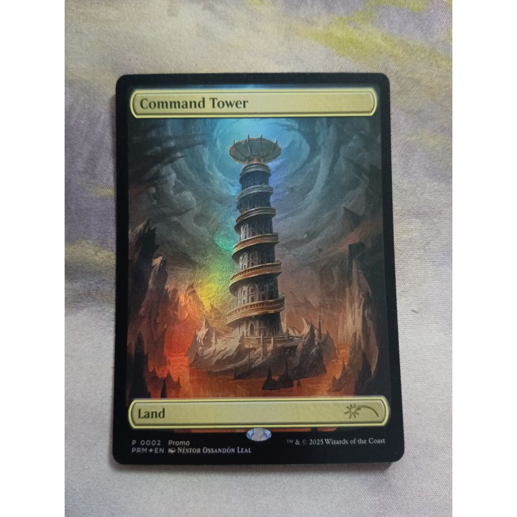 MTG - Command Tower (Turbo Tower Promo) - FOIL - PRM | Shopee Philippines