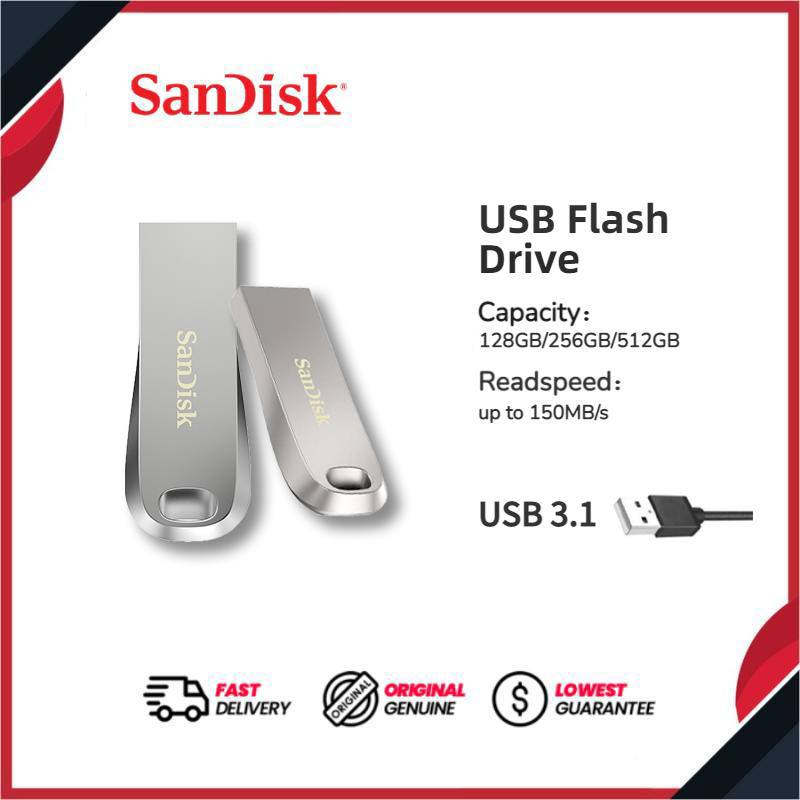 SanDisk Ultra Luxe Compact Flash 128GB/256GB/512GB USB 3.1 Gen 1 Flash ...