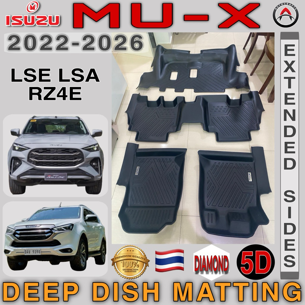 Isuzu MUX 2022-2026 Deep Dish Matting Version 3 | Shopee Philippines