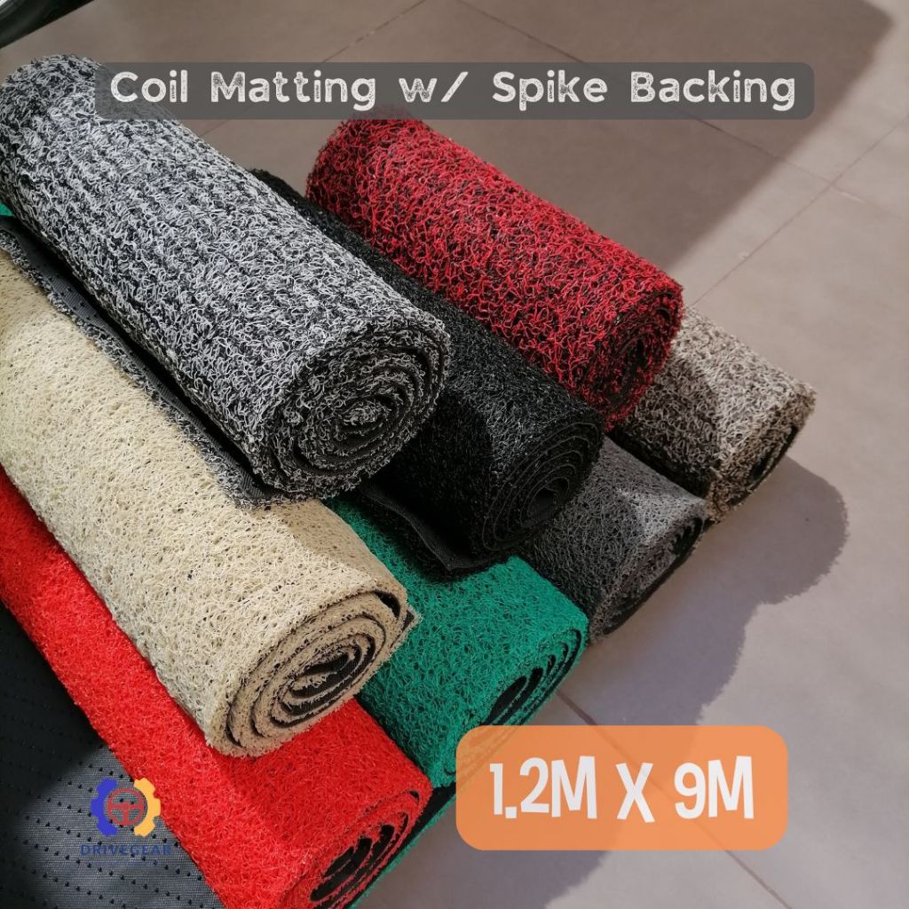 Spaghetti Car Floor Matting 1.2m x 9m - Durable, Non-Slip, Easy to ...