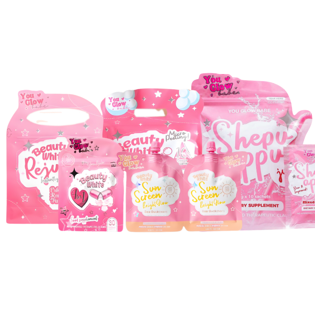 You Glow Babe Beauty White Sheppu Appu Juice Capsule Rejuv Set Soap ...