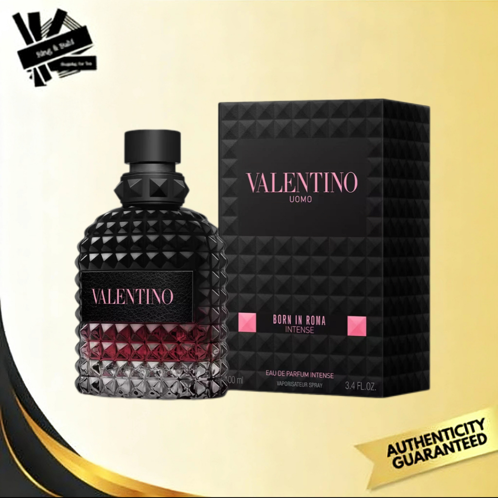 Valentino Uomo Born In Roma Intense For Men EDP 100ML Perfume | Shopee ...