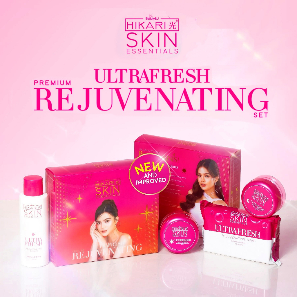 HIKARI REJUVENATING SET PREMIUM ULTRAFRESH SKIN CARE KITS ACNE ...