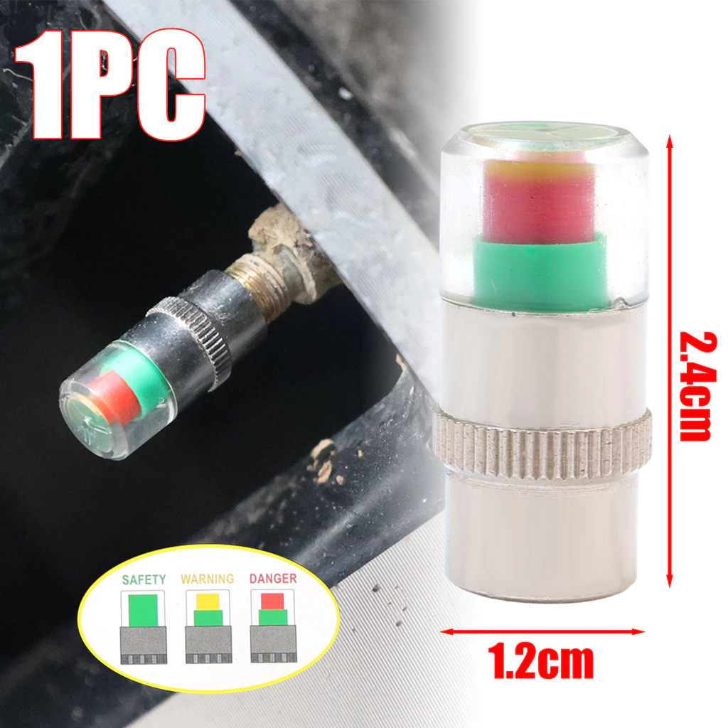 Car Tire Pressure Monitor Tyre Pressure Gauge Indicators Alert ...