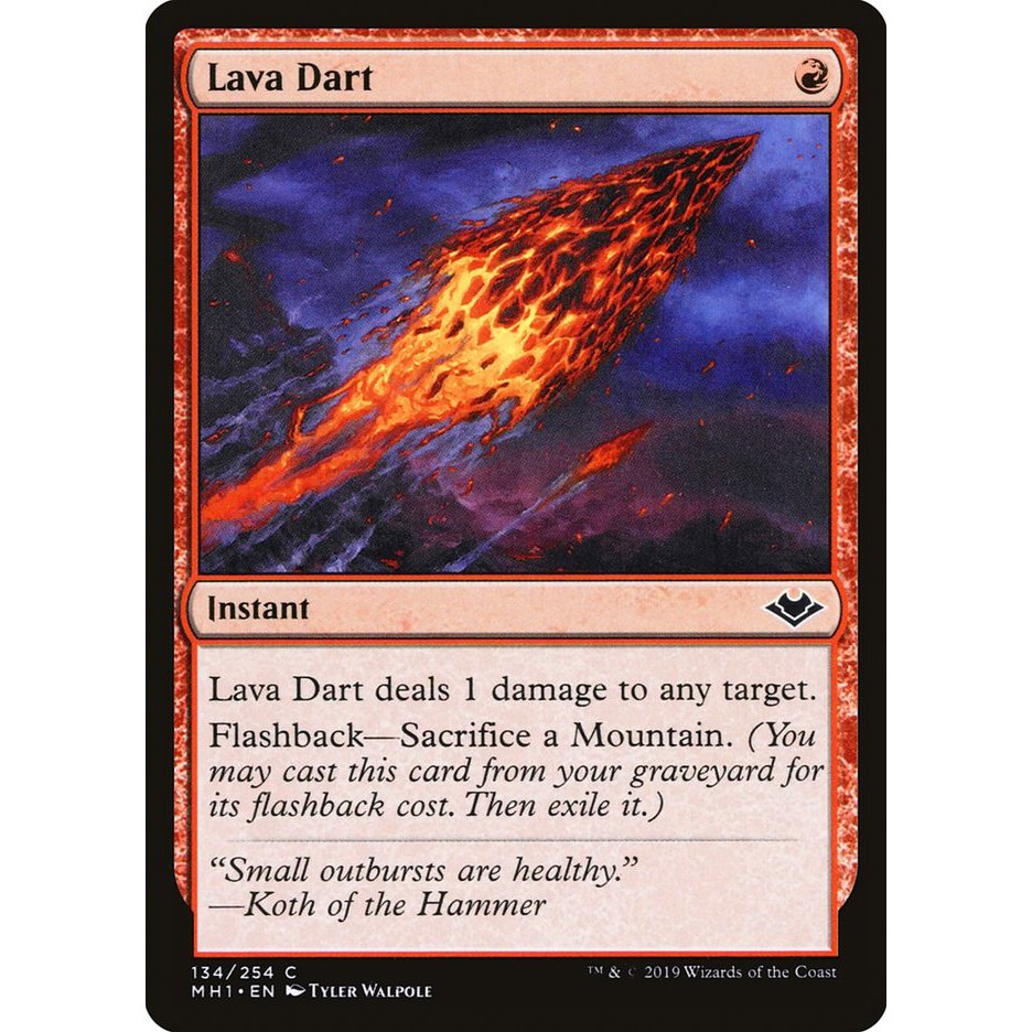 Lava Dart [MH1] - MTG Magic: The Gathering | Shopee Philippines