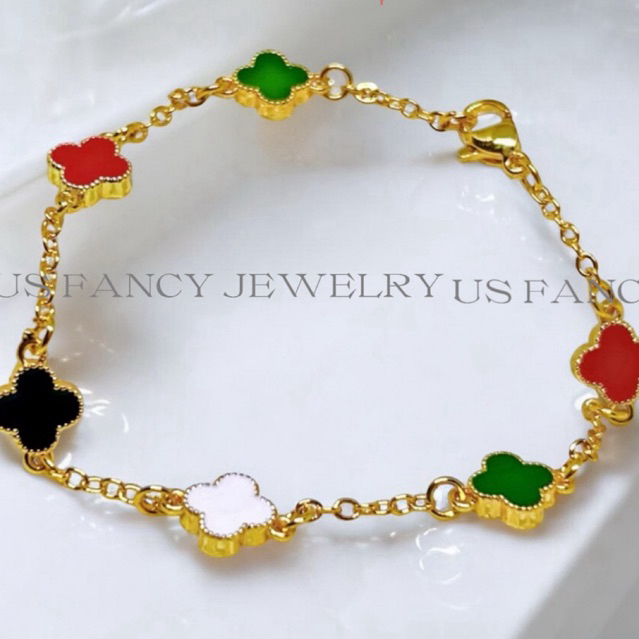 US fancy Jewelry 24K Gold plated high quality bracelet for women B01 ...