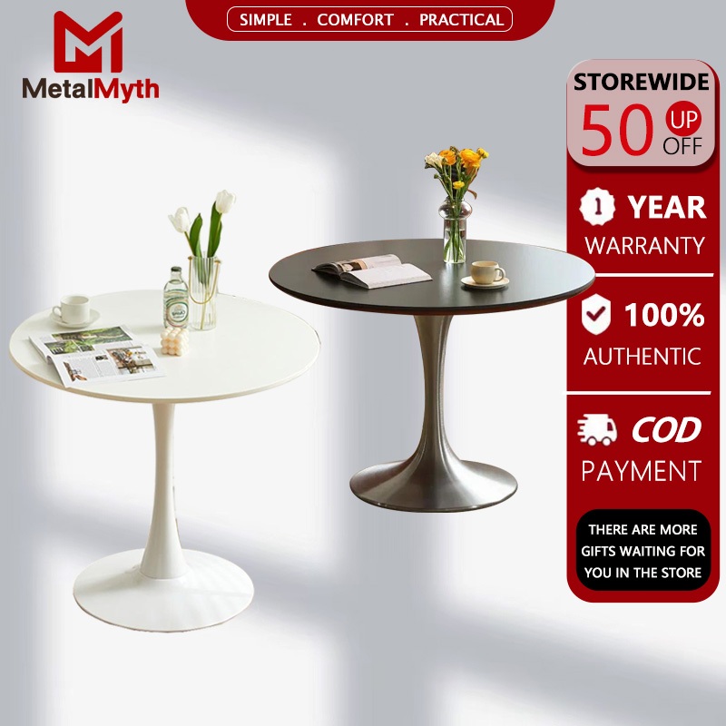 MM Nordic Tulip Table Coffee Table Small Round Table Corner Side Table ...