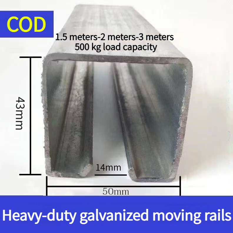 (COD)Sliding Gate Track Heavy Duty Gate Galvanize Track 1.5Meter To ...