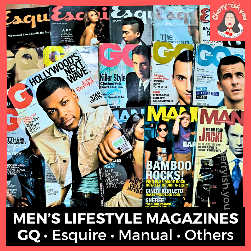 MEN'S LIFESTYLE MAGAZINES: GQ • Esquire • Manual | Back Issues ...