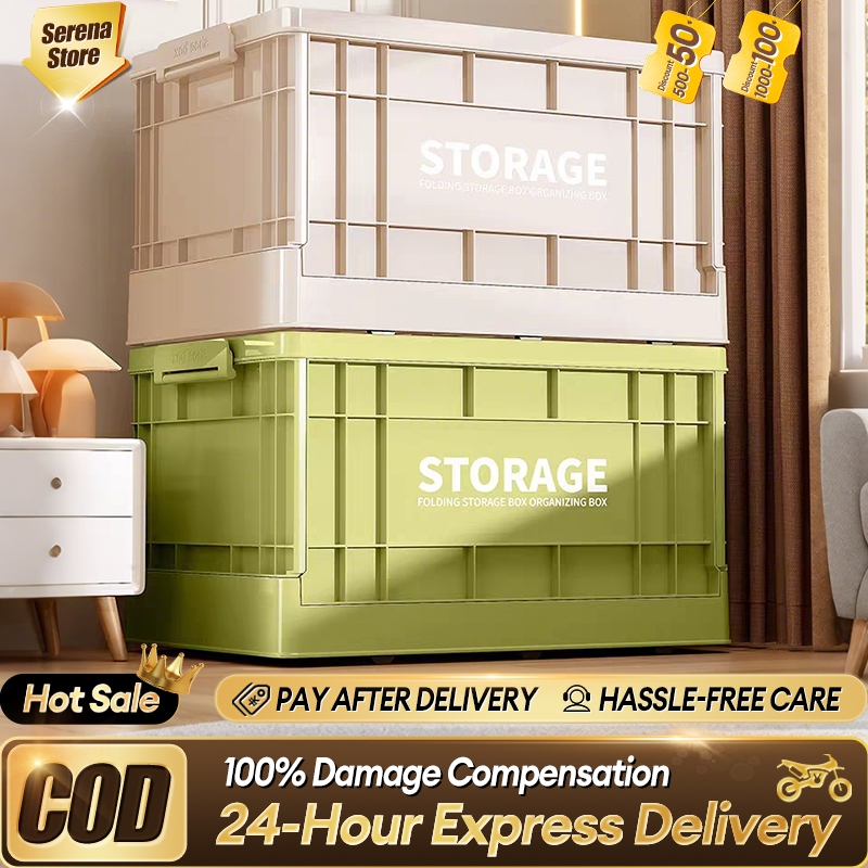 SN Outdoor Folding Storage Box Large Capacity Camping Storage Box ...