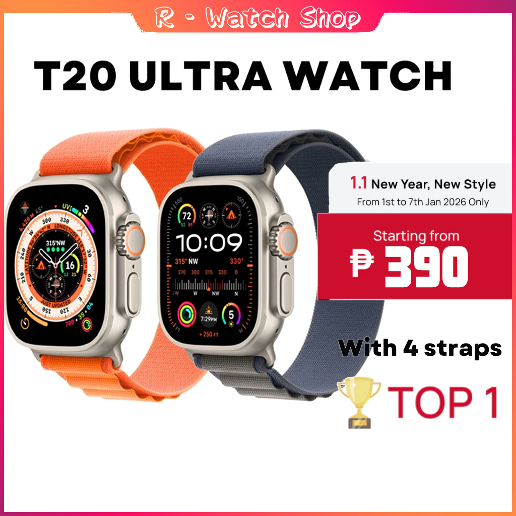 2026 Smart Watch Ultra 4 in1 Waterproof 4 Straps Men Women 49MM ...