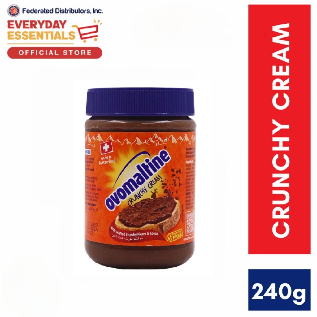 Ovomaltine Crunchy Cream 240g | Shopee Philippines