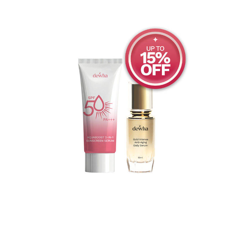Skin Luminize Duo: Gold Intense Anti-Aging Daily Serum + AquaBoost 2-in ...