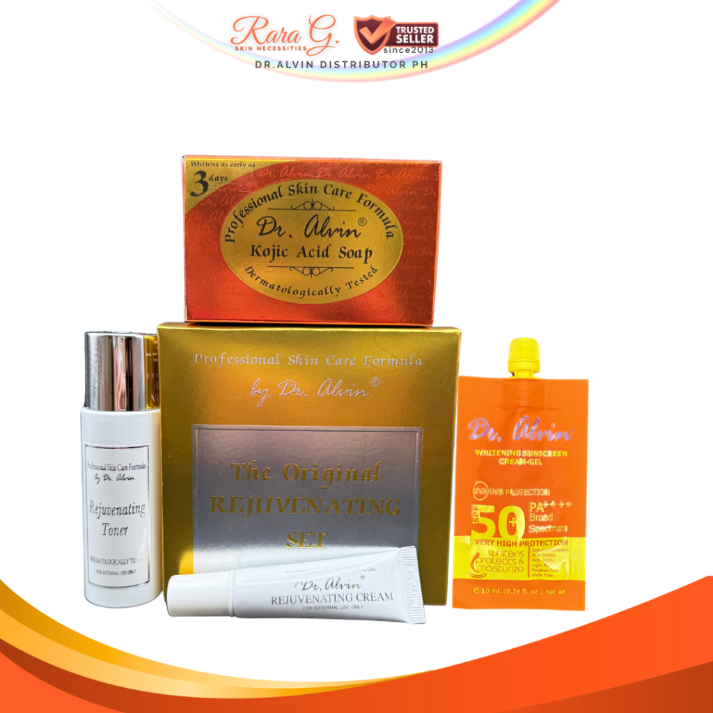 Original Dr. Alvin Rejuvenating Classic Facial Set, Acne Control ...