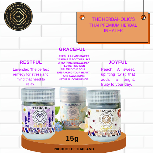 herbal inhaler relief cold, dizziness and headache made in Thailand ...