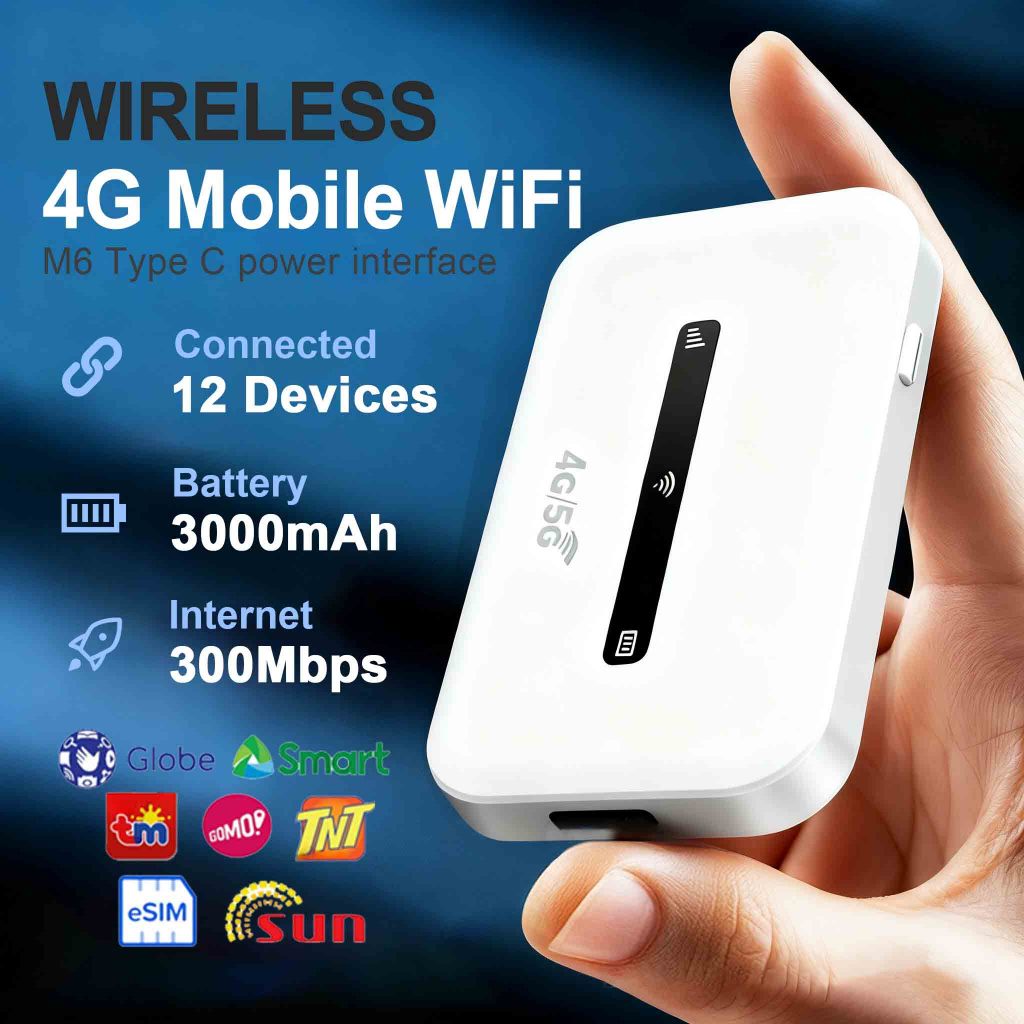 Pocket WiFi Openline All Network 4G LTE Modem Wifi 3000mah WiFi Hotspot ...