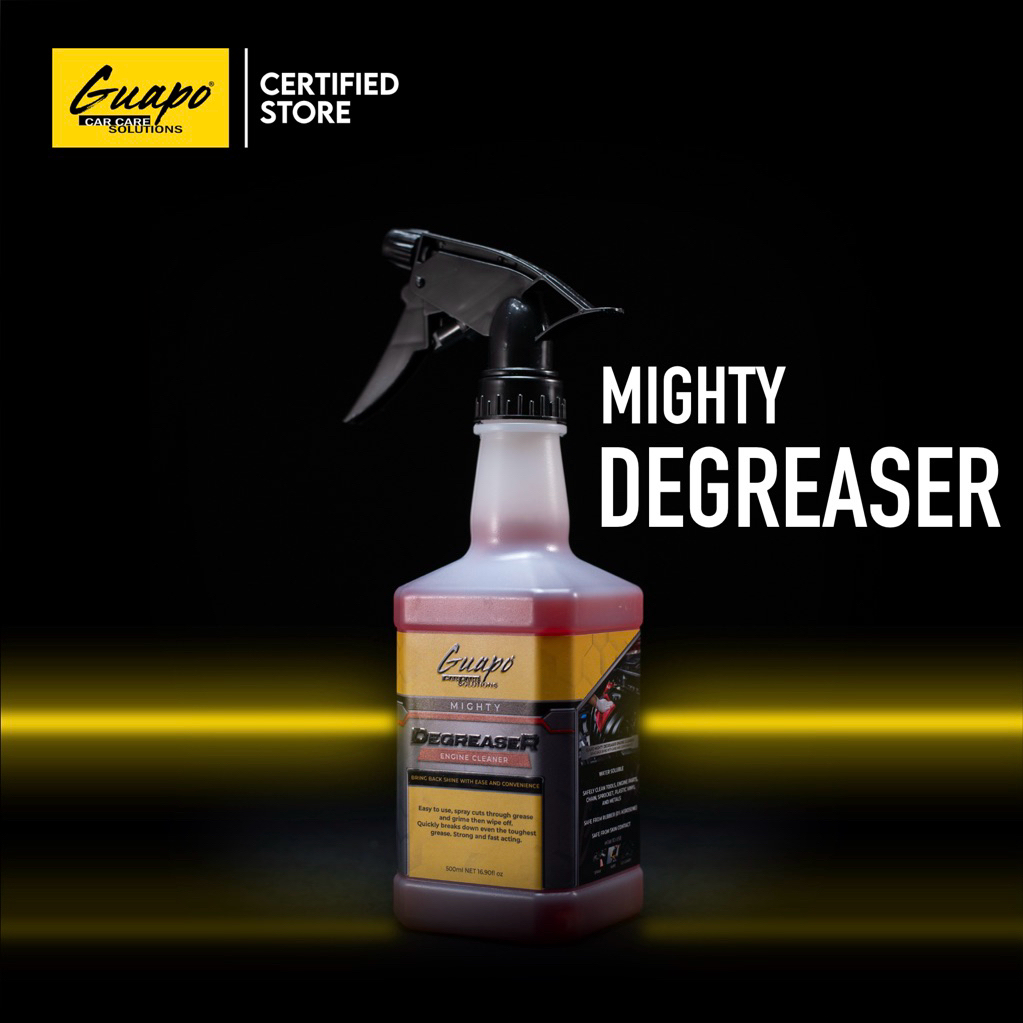 Guapo Mighty Degreaser – Heavy-Duty Engine & Chain Cleaner, Grease ...