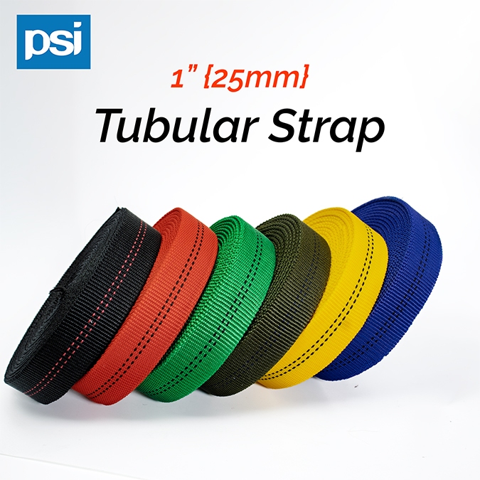 Tubular Strap 1" x 5m x 2.5mm Thick Tubular Hammock Harness Webbing ...
