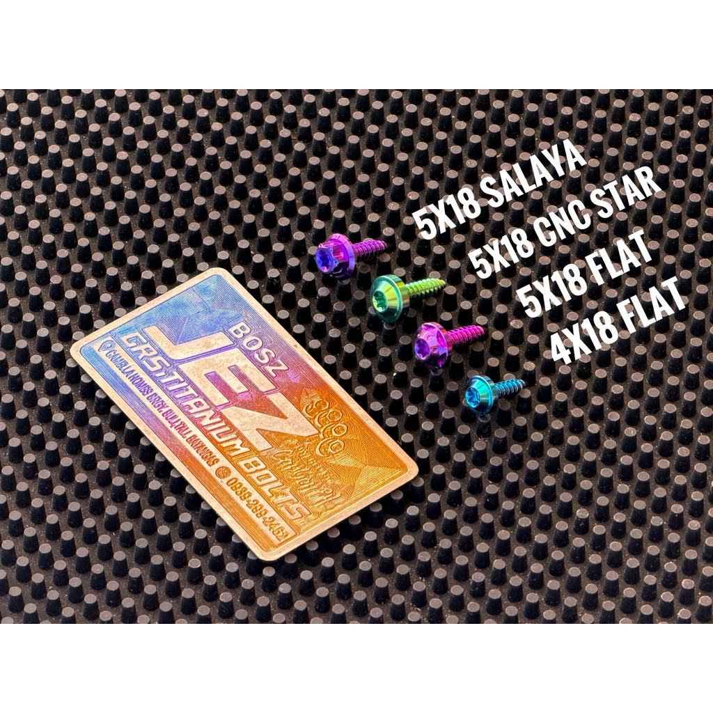 REAL GR5 TITANIUM BOLT ( SOLD PER PC ) - BODY SCREW | Shopee Philippines