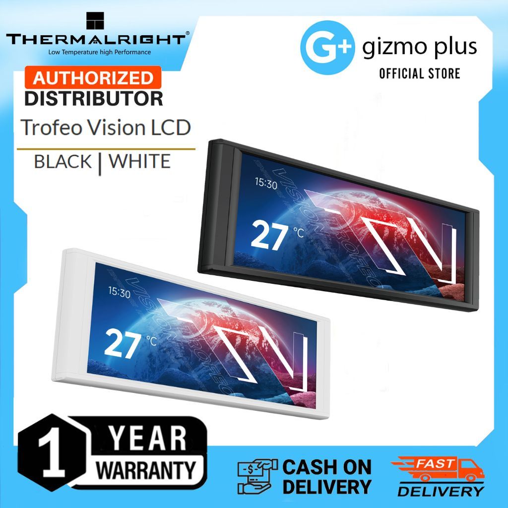 Thermalright Trofeo Vision LCD Edition Case Sub-Display Features a 6.86 ...