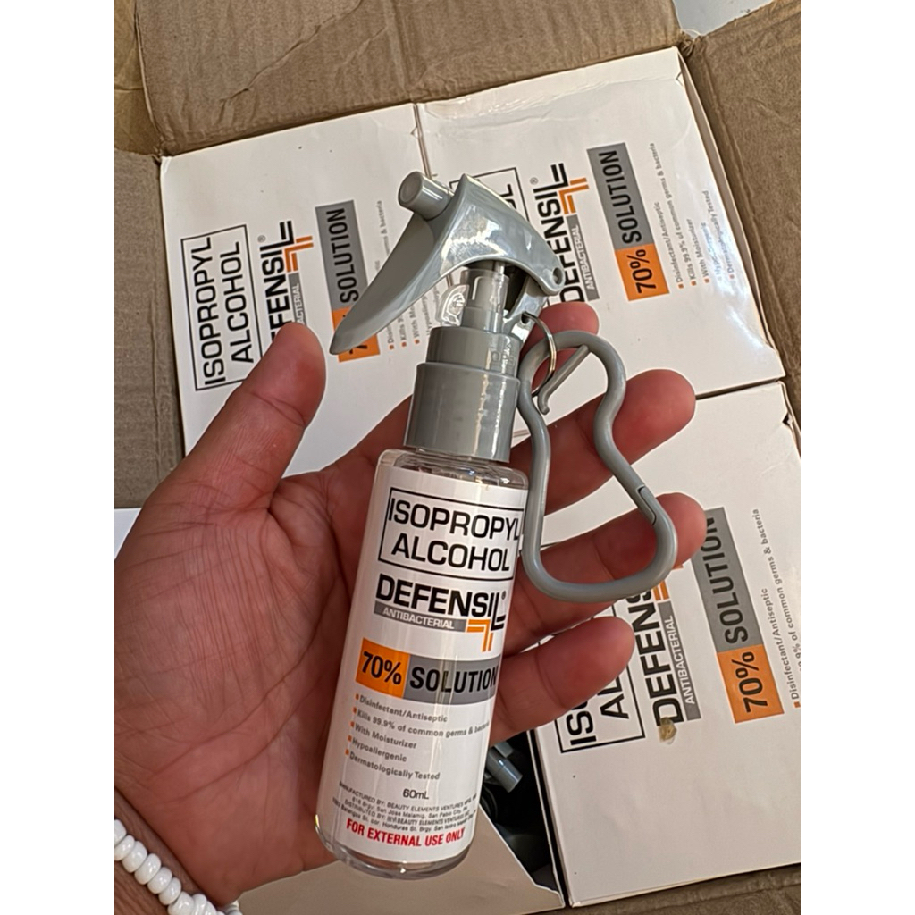 DEFENSIL Isopropyl Alcohol Spray 60ml | Shopee Philippines
