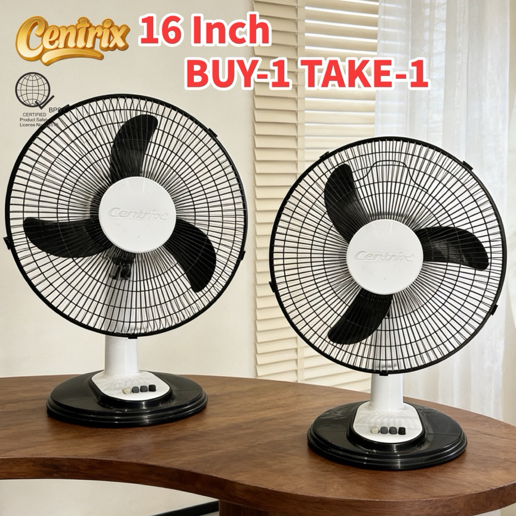 Centrix Desk Fan Portable 16-Inches Industrial Desk Fan High Quality ...