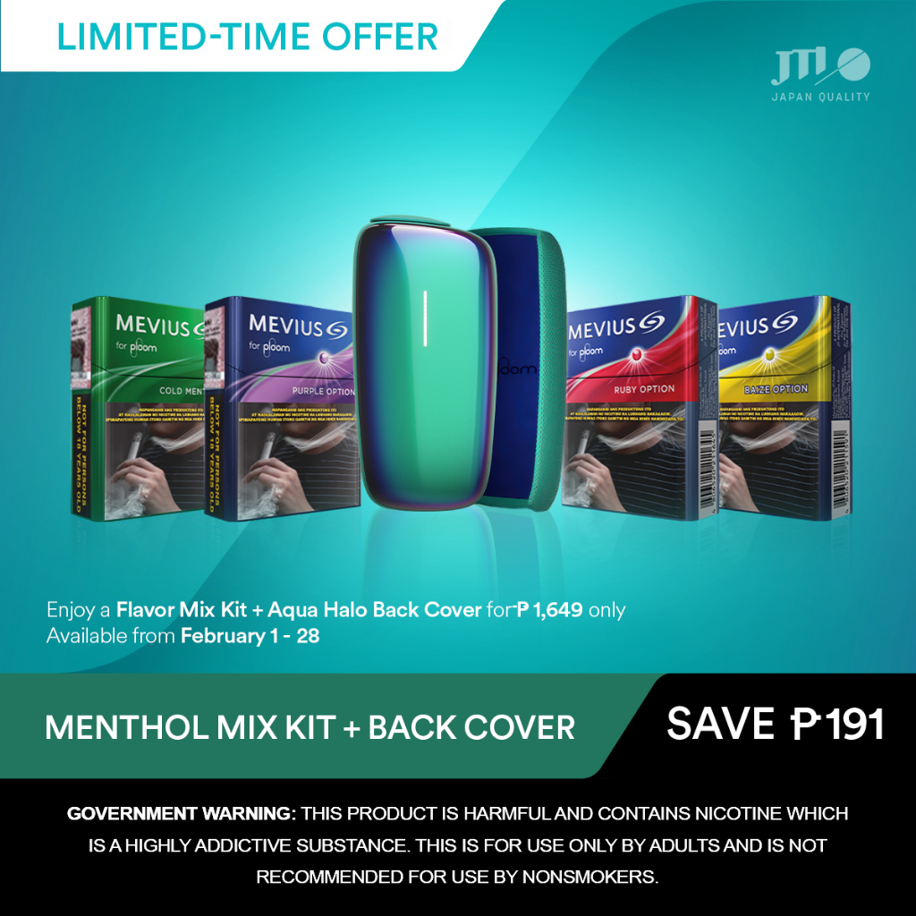 Limited Edition Aqua Halo Menthol Mix Kit with Aqua Halo Back Cover ...