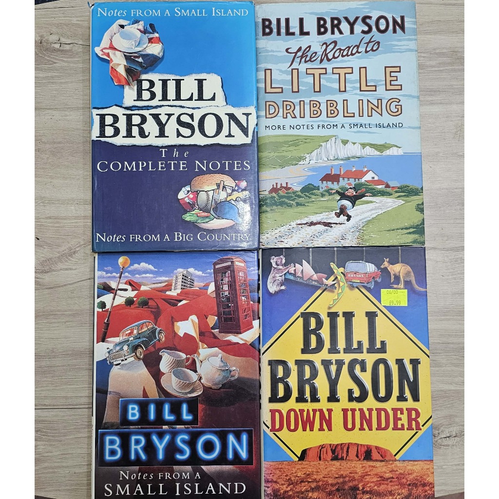 Bill Bryson books (A Short History of Nearly Everything, The Complete ...