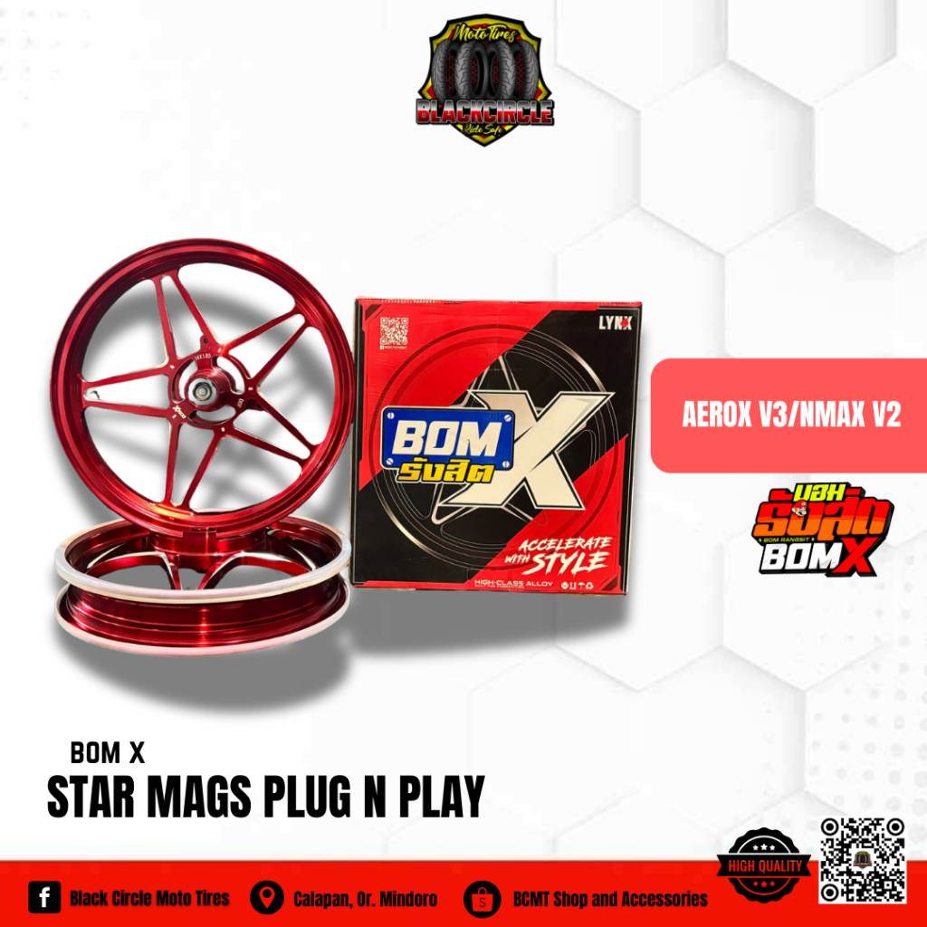 bom x mags aerox v2 - Best Prices and Online Promos - May 2026 | Shopee ...