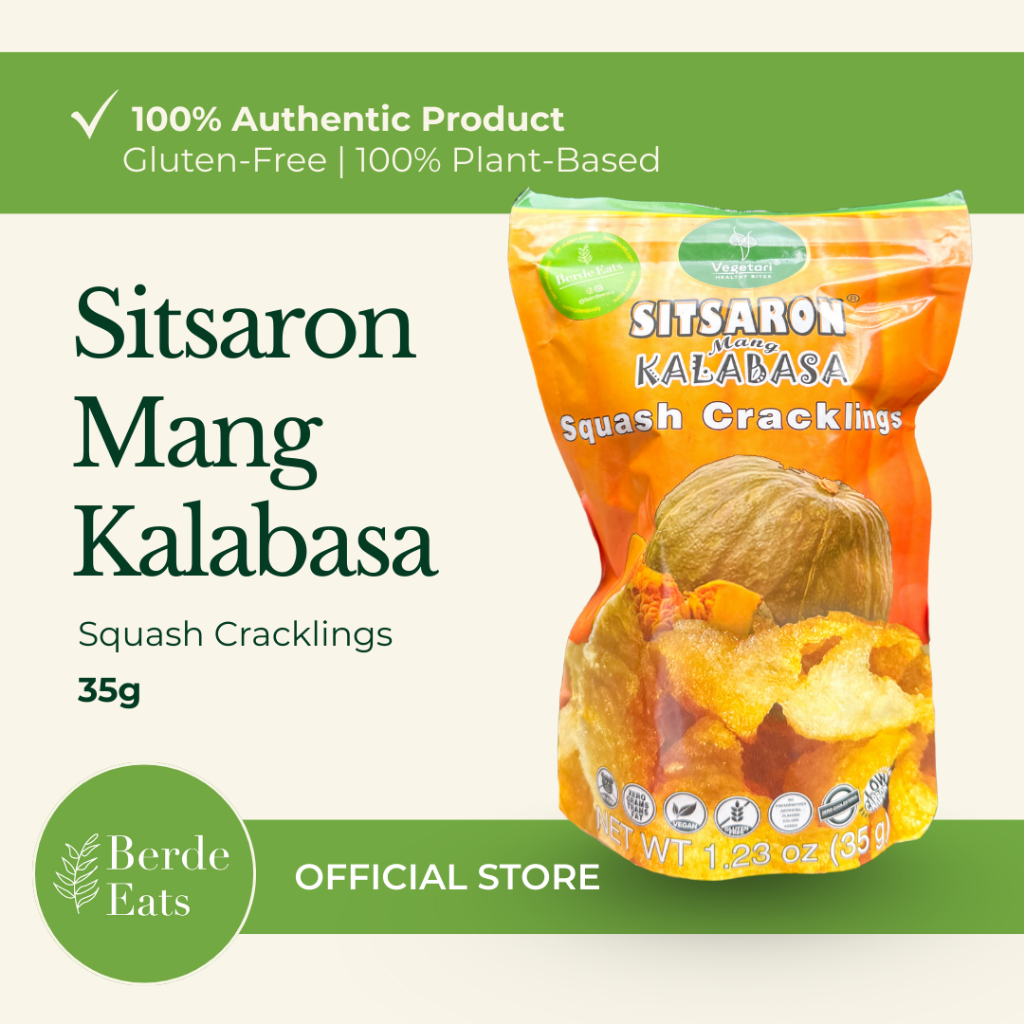 Mang Kalabasa Squash Cracklings Sitsaron (35g) by Vegetari Healthy ...