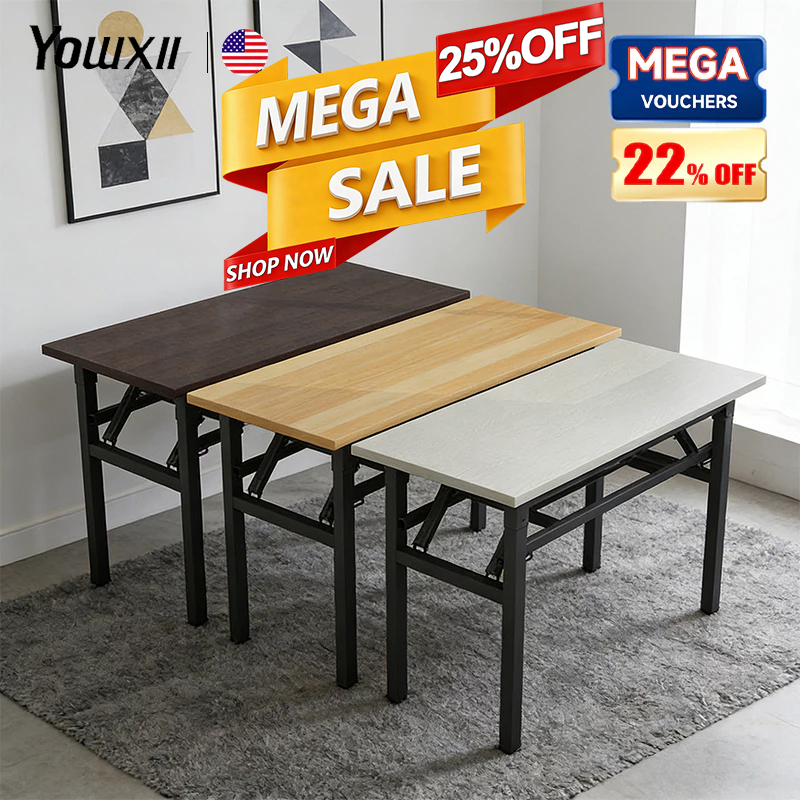 Yowxii Widen Foldable Table Portable Table Foldable Student Study Table ...