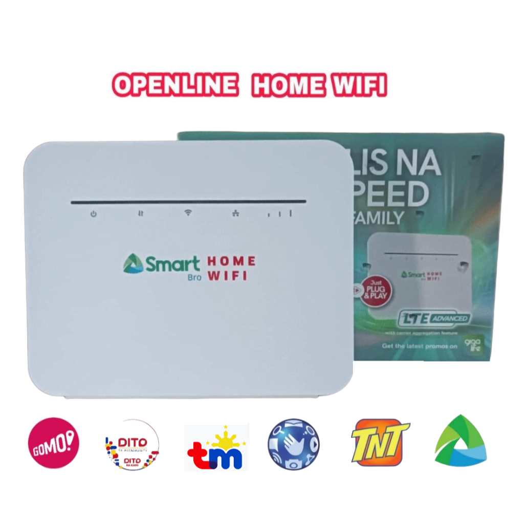 OPENLINE Smart Bro Prepaid Home WiFi LTE-Advanced (Boosteven R291) | Shopee Philippines