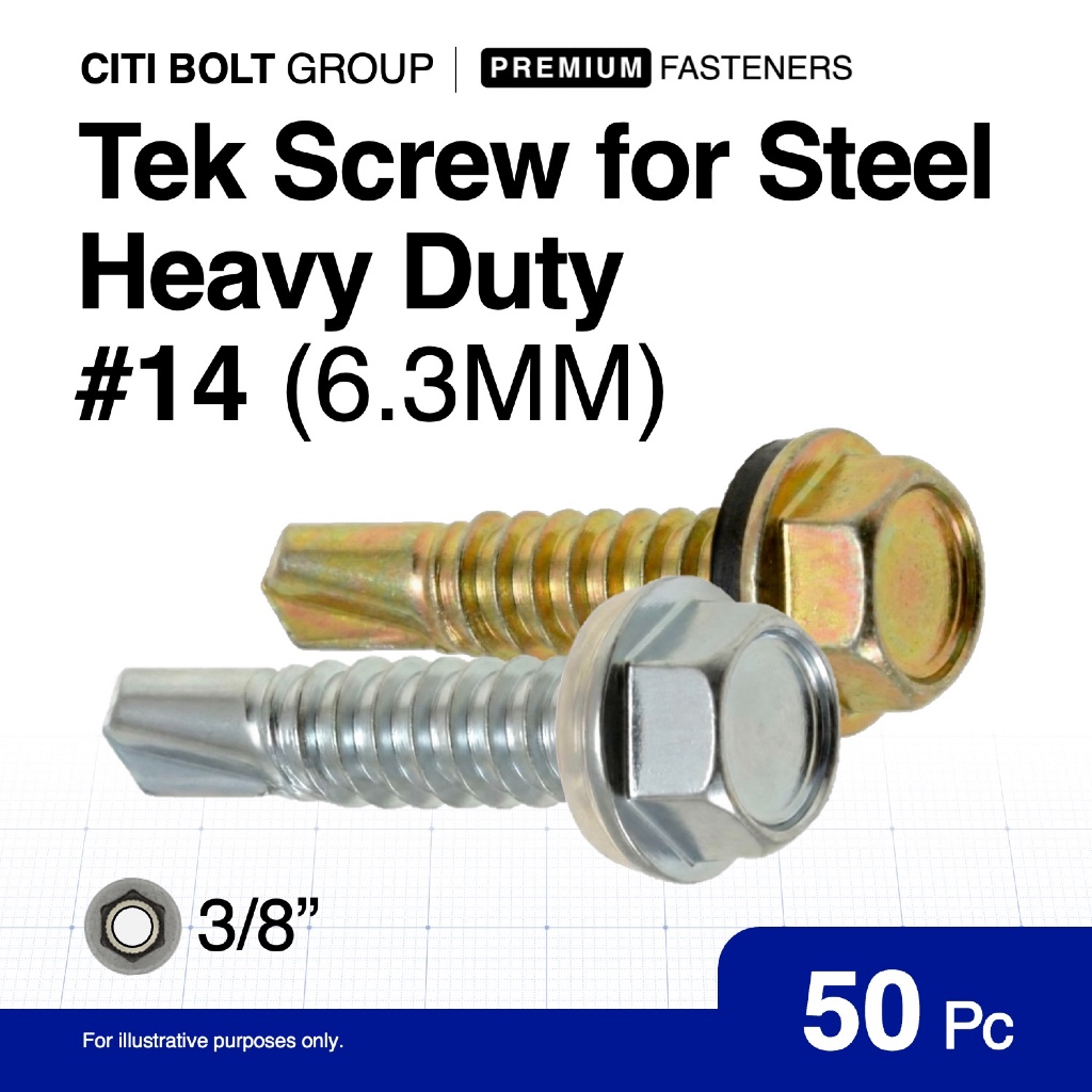 Shop tek screw for roofing for Sale on Shopee Philippines