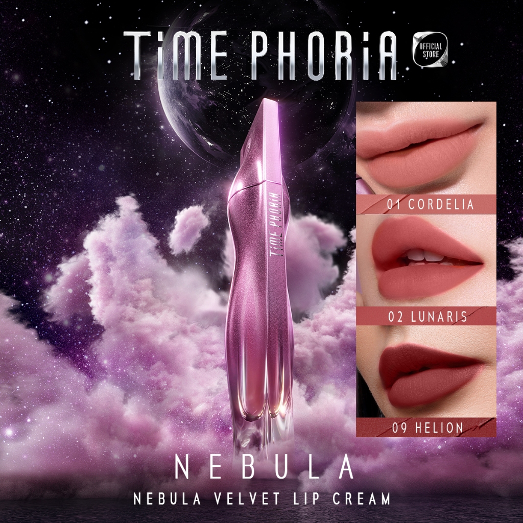 TIME PHORIA - Nebula Velvet Lip Cream 4ML Lip Matte Lipstick Waterproof ...
